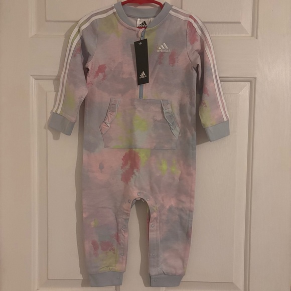adidas | One Pieces | Adidas Kids Pastel Colored One Piece | Poshmark
